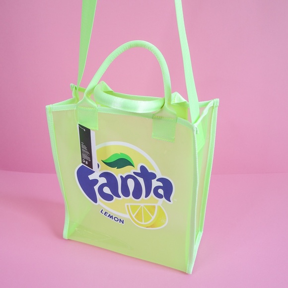 Fanta | Bags | Fanta Transparent Shopper Tote | Poshmark